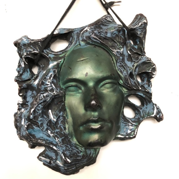 Wall Decor | Heavy Resin Face Sculpture | Poshmark
